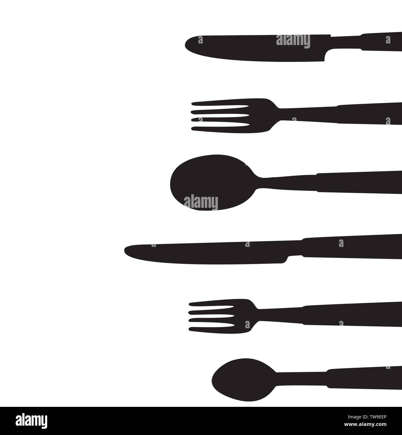 Dining tools icon Cut Out Stock Images & Pictures - Alamy