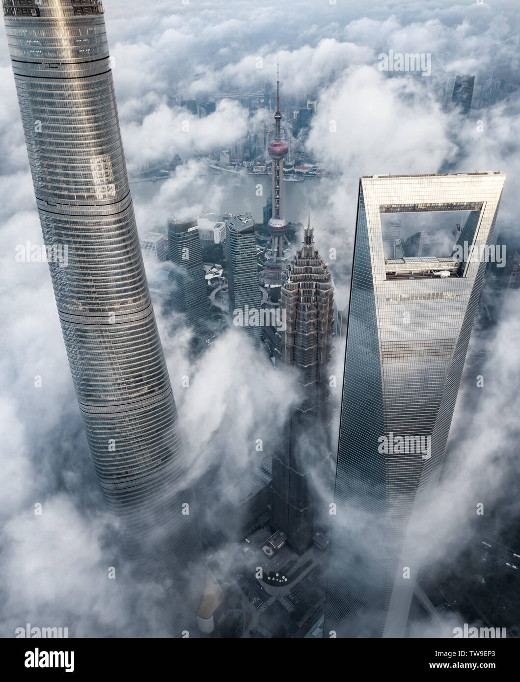 Shanghai City Architecture Scenery Stock Photo - Alamy