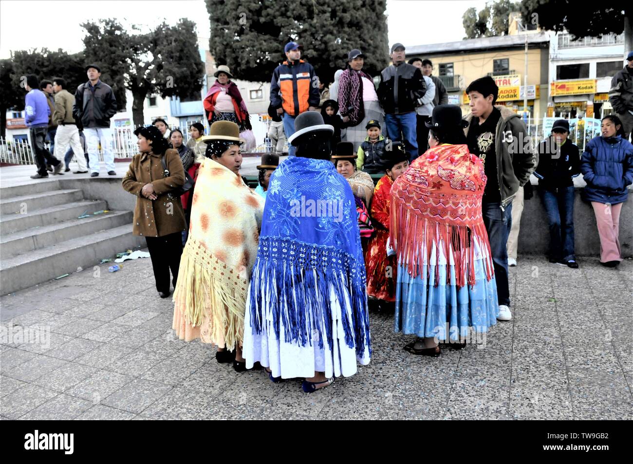 WOMEN DRESSED IN TRADITIONAL CLOTHING DURING A RELIGIOUS FESTIVAL IN ...