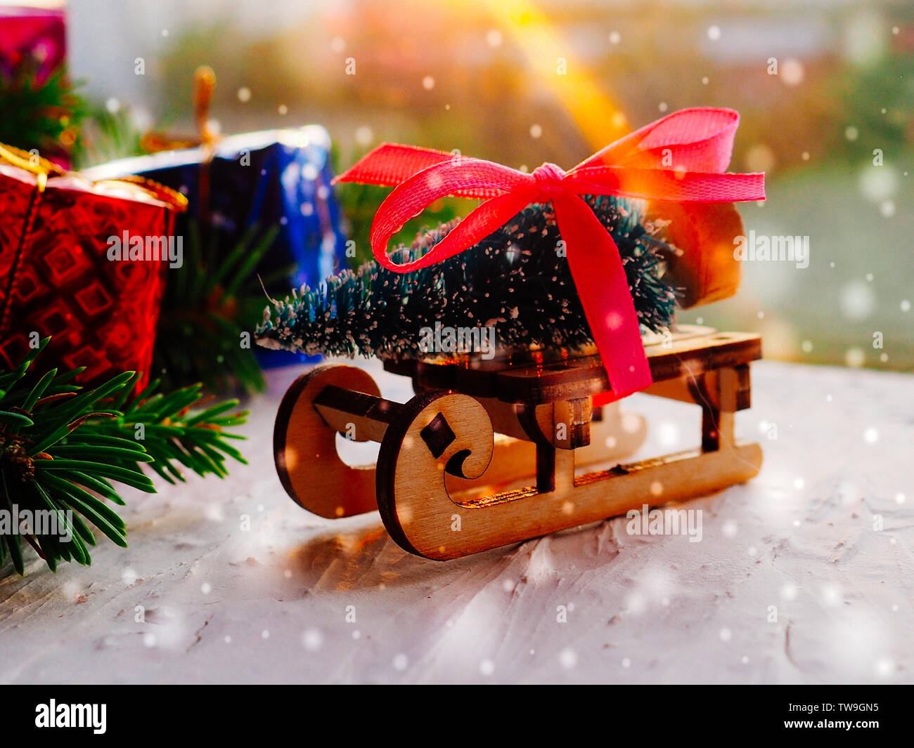 X mass tree hi-res stock photography and images - Alamy