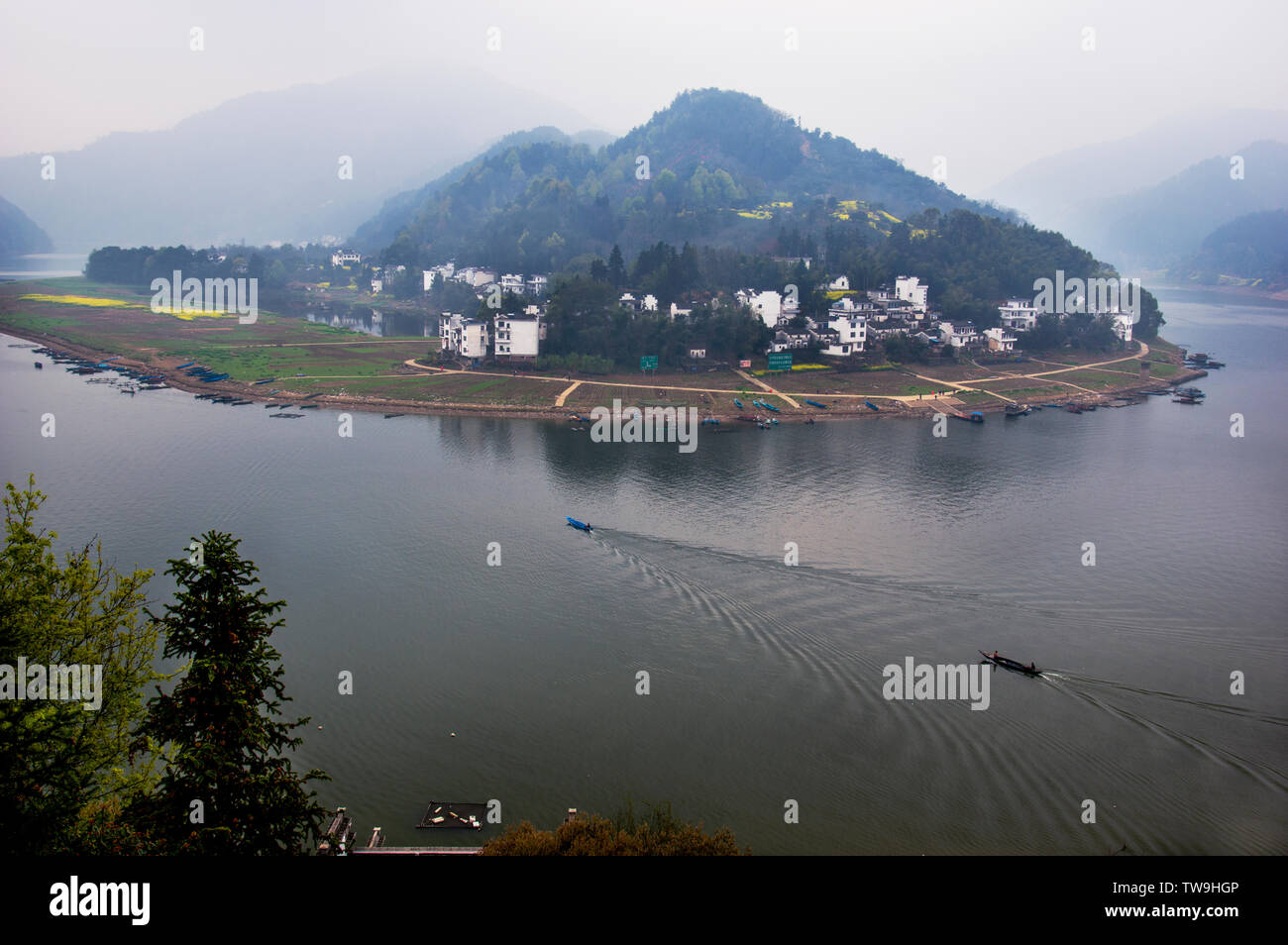 The scenery of the tour Stock Photo - Alamy