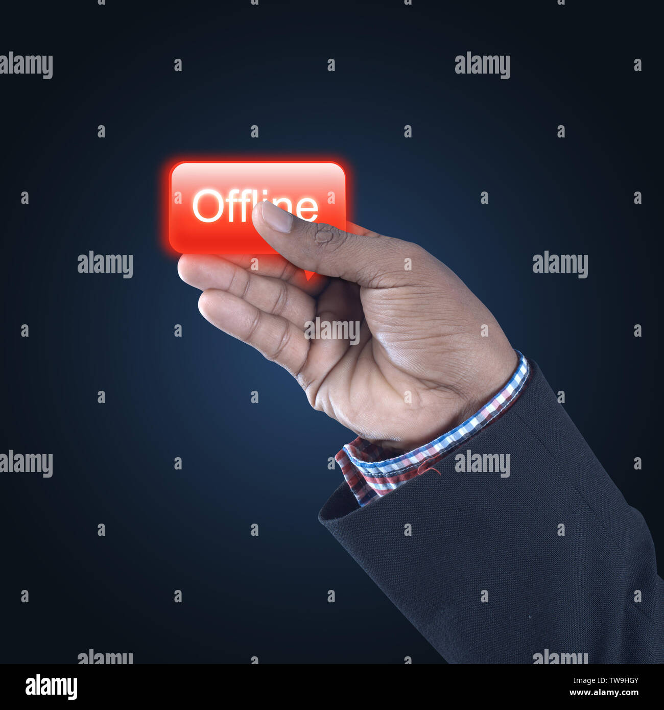 Offline icon hi-res stock photography and images - Alamy