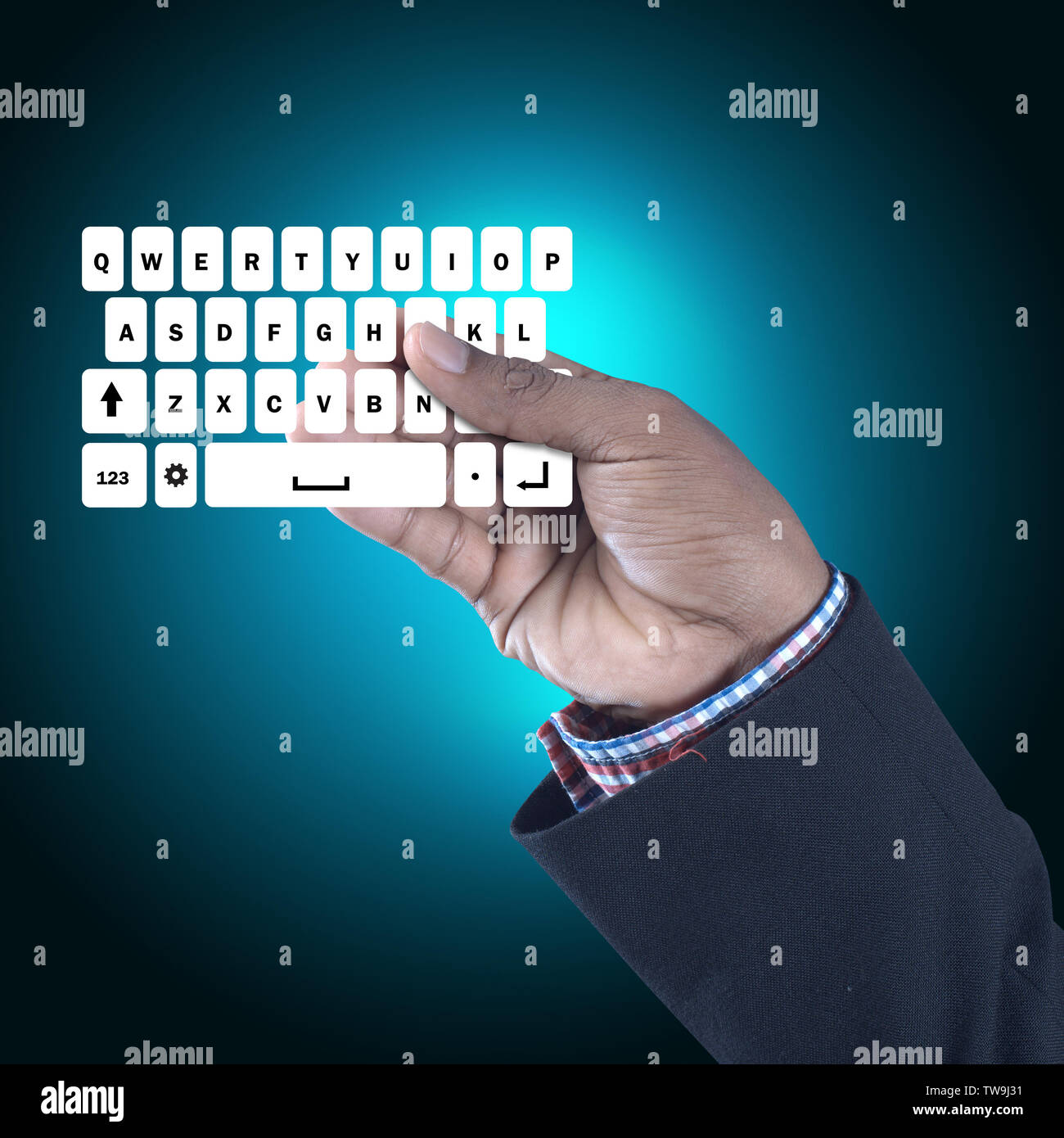 Punching hand hi-res stock photography and images - Alamy