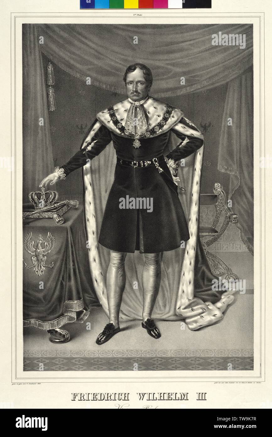 Frederick Wilhelm Iii Stock Photos & Frederick Wilhelm Iii Stock Images ...