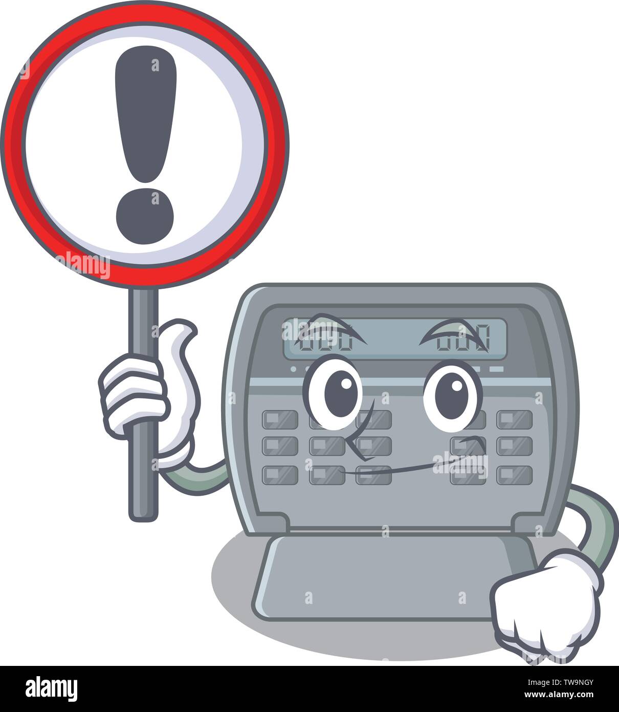 Illustration Cartoon Cctv Security Camera High Resolution Stock ...