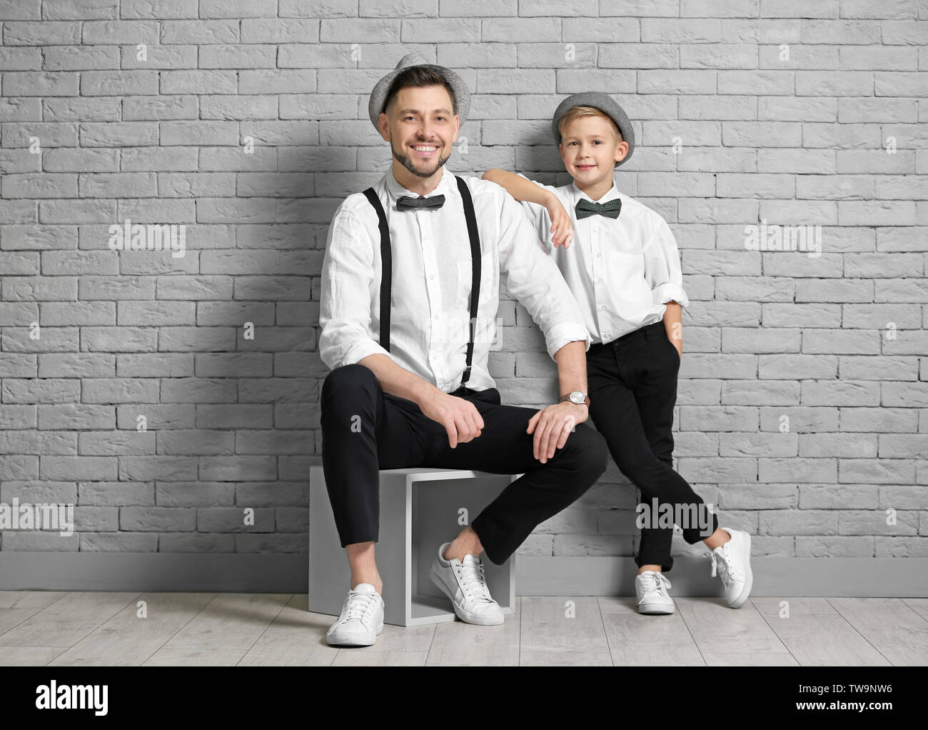 Father And Son Matching Suits