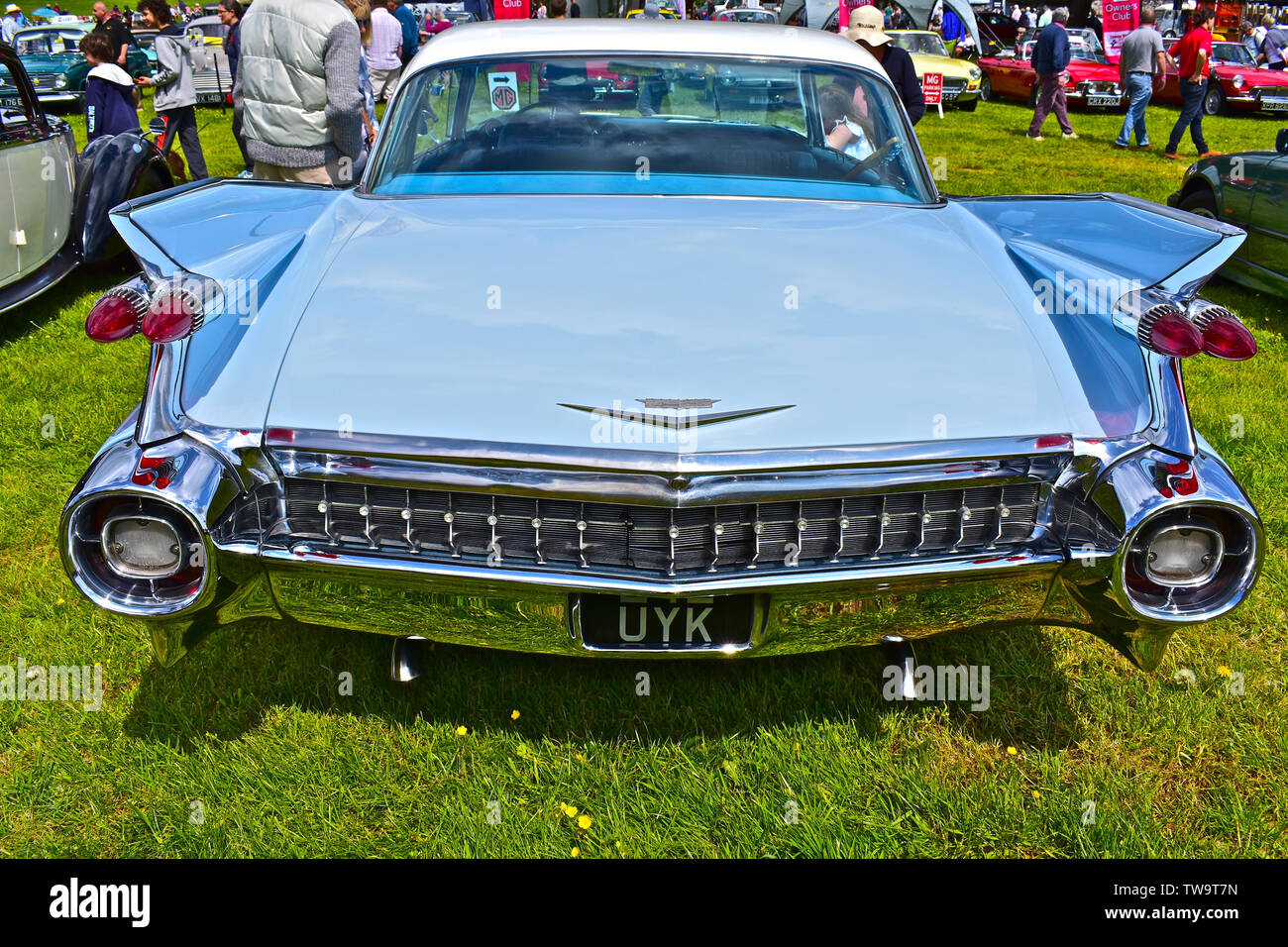 Exeter Classic Car Show.Cadillac Eldorado American hardtop ports saloon ...