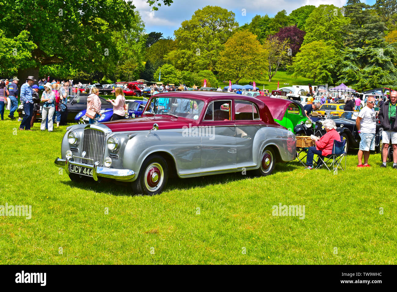 People admiring old cars hi-res stock photography and images - Alamy