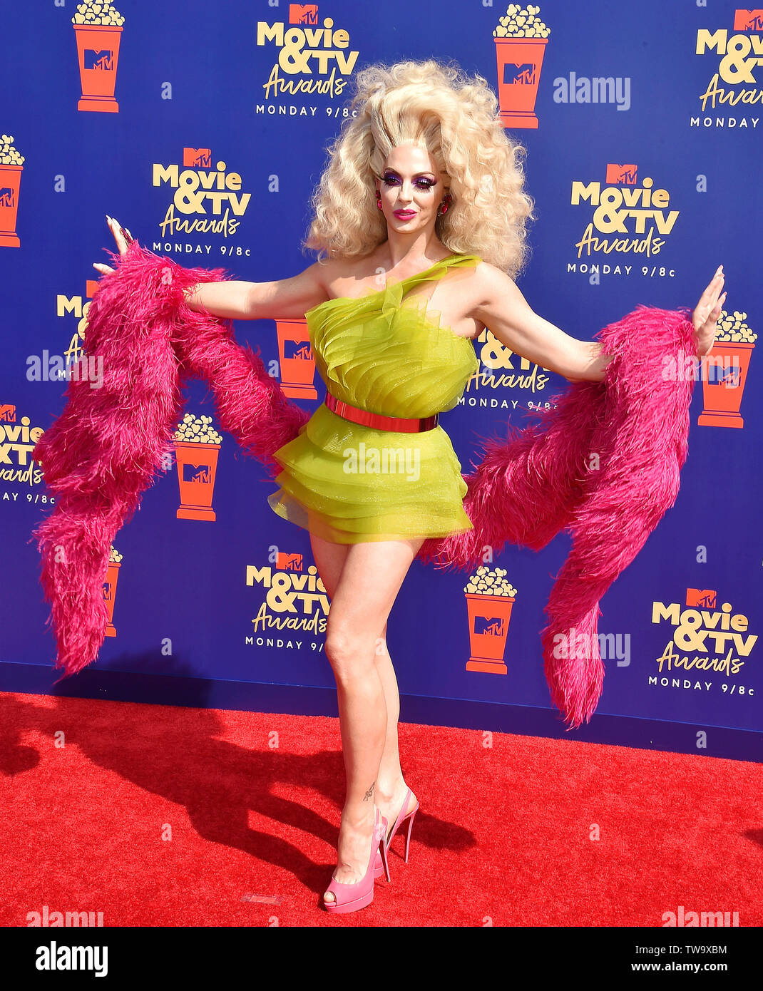 SANTA MONICA, CA - JUNE 15: Alyssa Edwards attends the 2019 MTV Movie ...