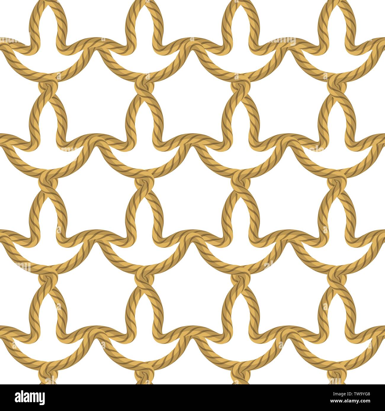 Rope Seamless Pattern Stock Vector Image & Art - Alamy