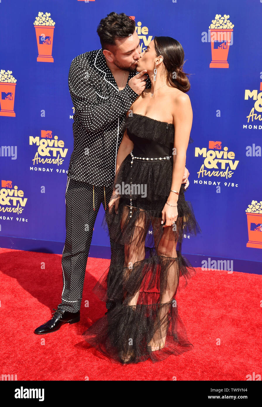 SANTA MONICA, CA - JUNE 15: Frankie Delgado and Jen Delgado attend the ...