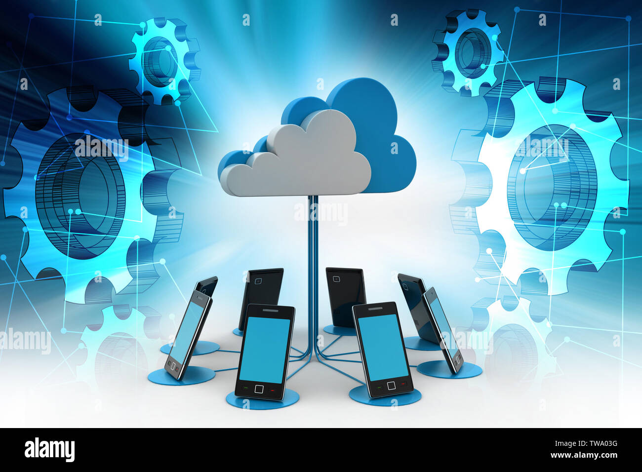 Concepts cloud computing devices Stock Photo - Alamy