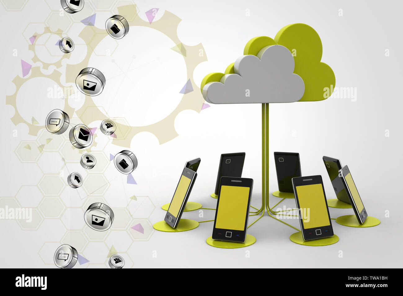 Concepts cloud computing devices Stock Photo - Alamy