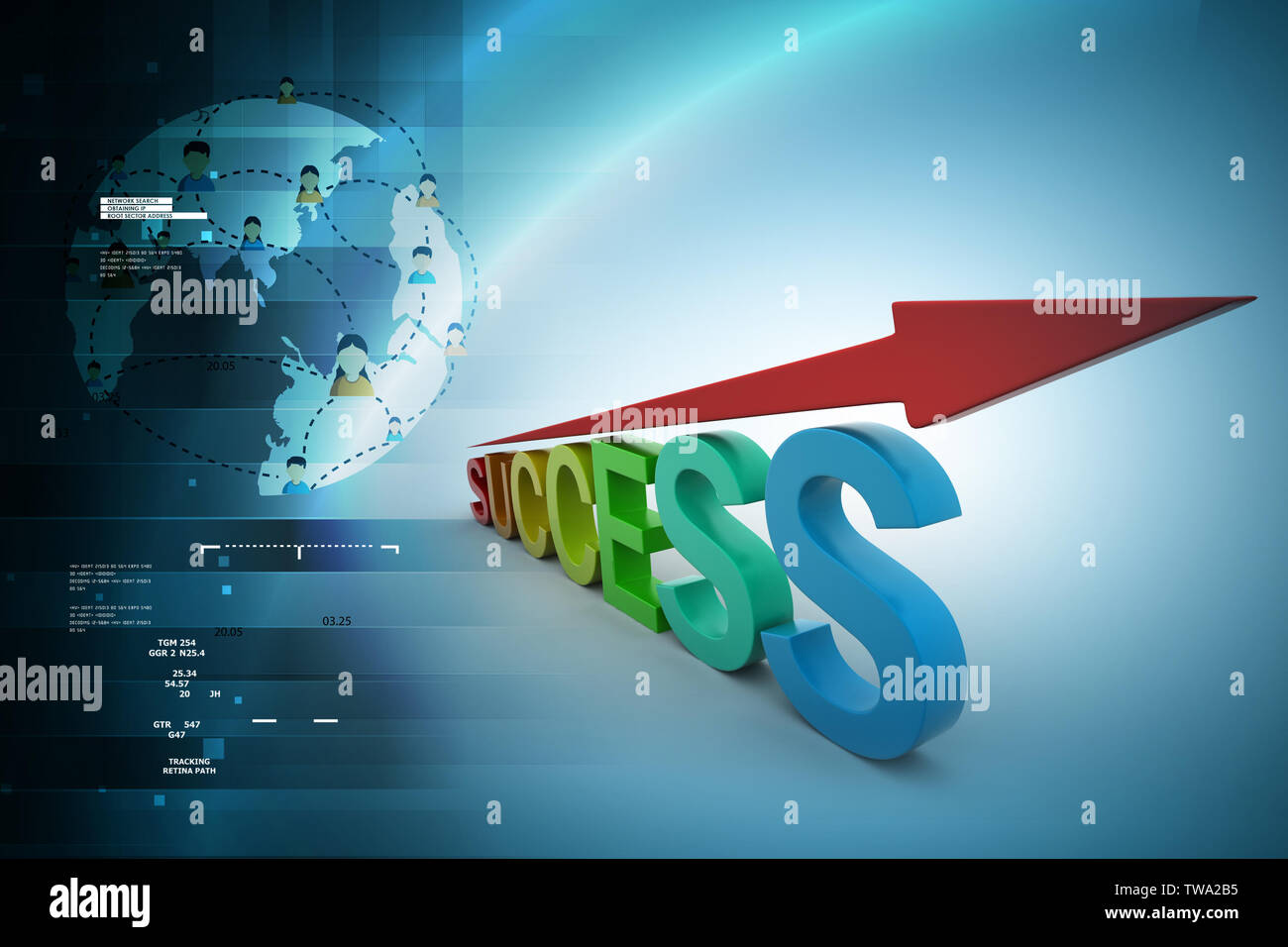 Success graph hi-res stock photography and images - Alamy