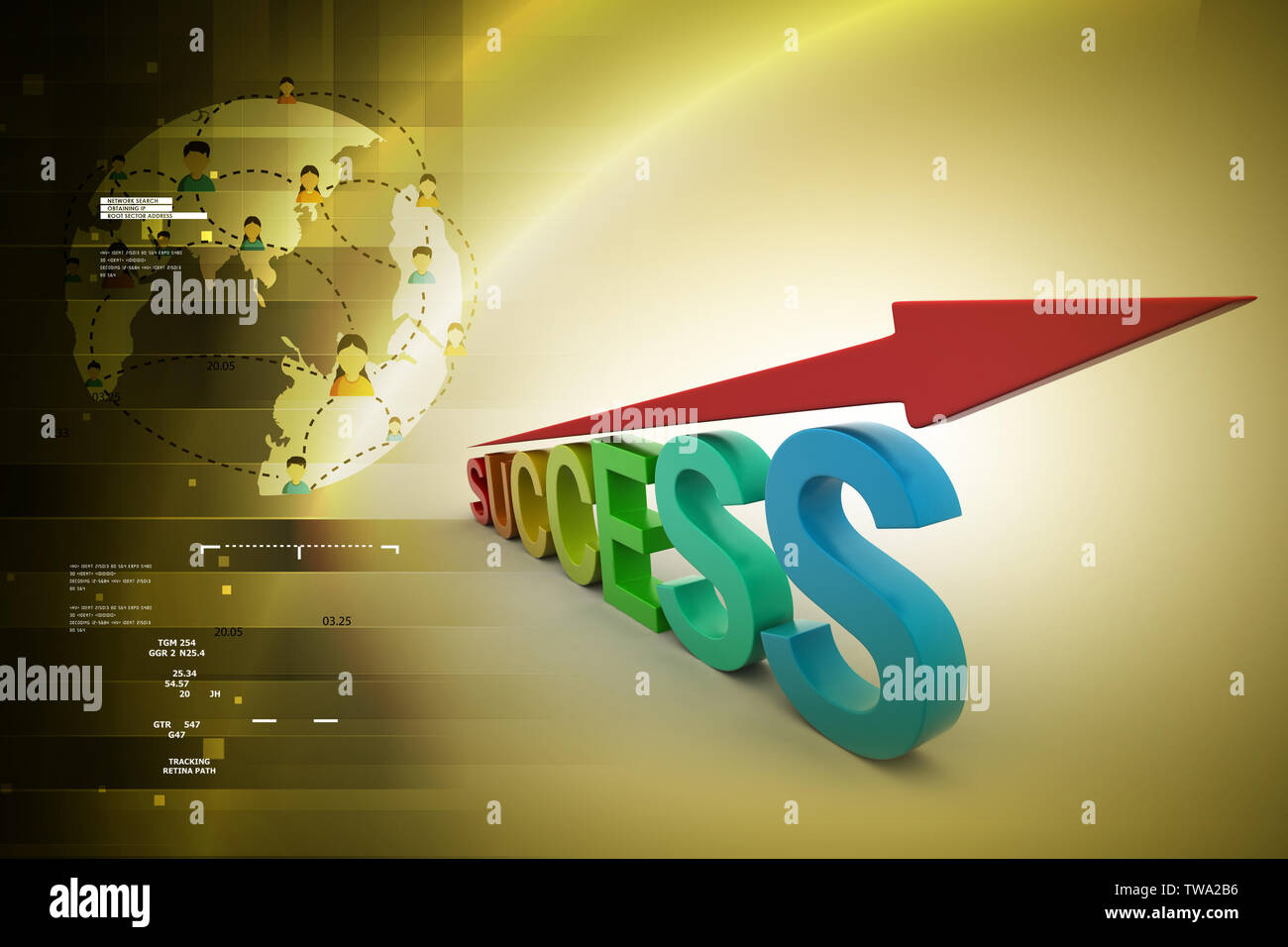 Success graph hi-res stock photography and images - Alamy