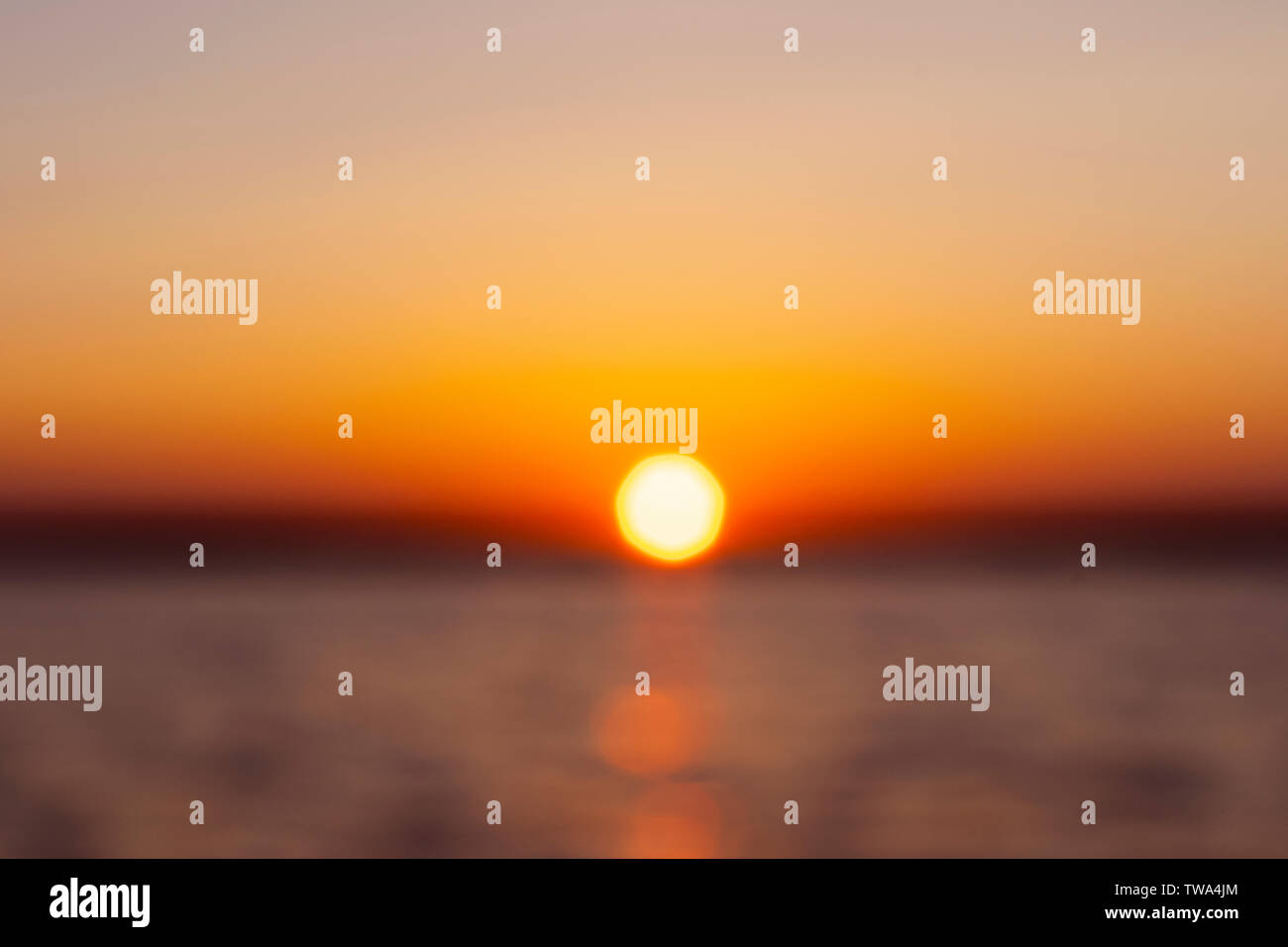 Blurred sunset hi-res stock photography and images - Alamy