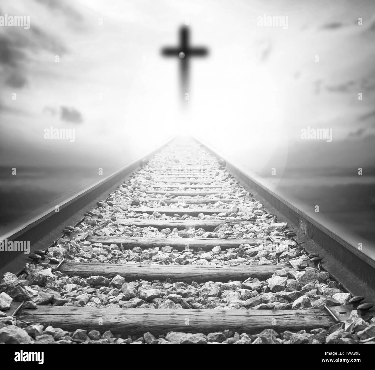 Christian christmas symbol Black and White Stock Photos & Images - Alamy