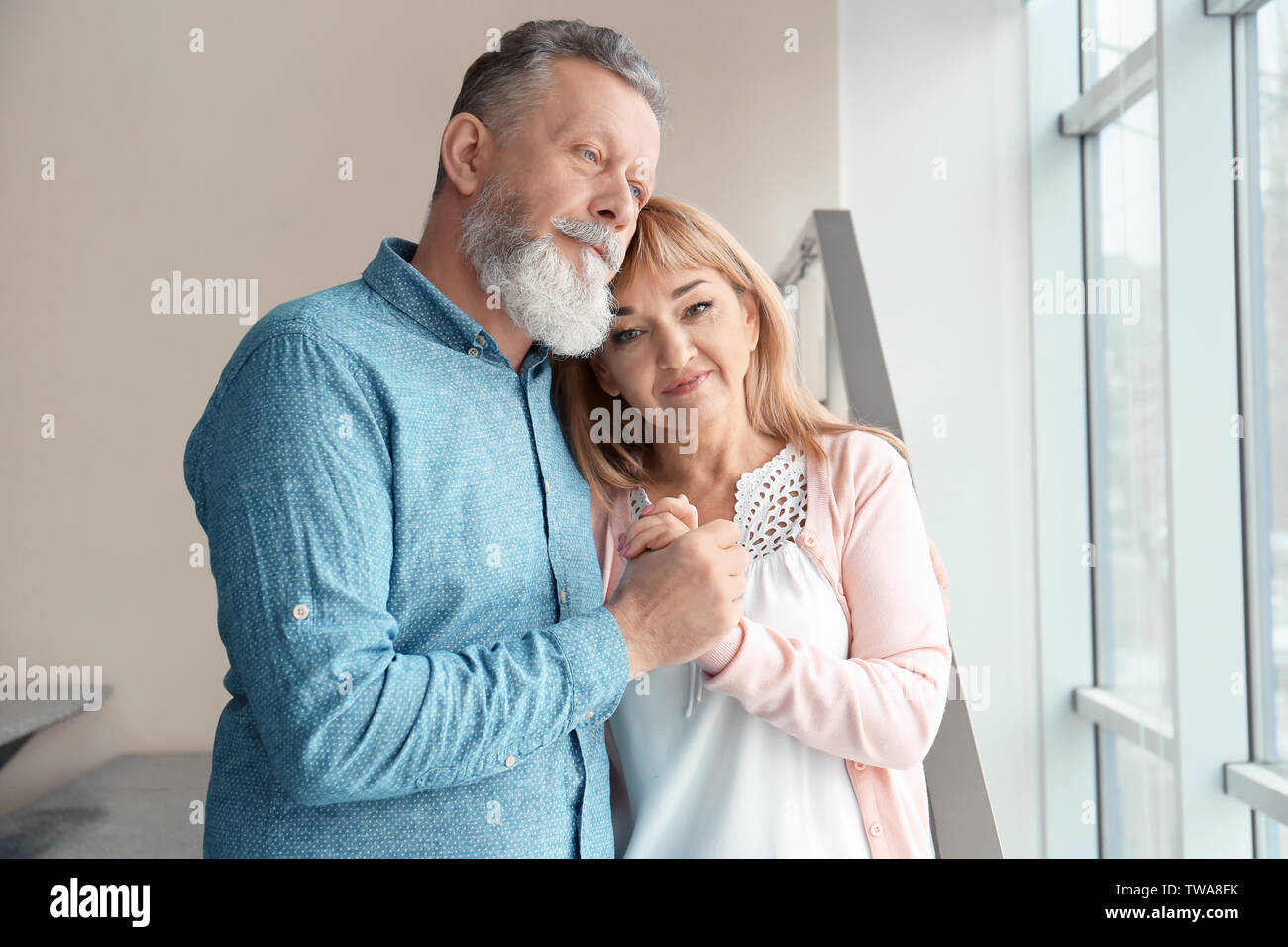 Happy senior stylish couple family hi-res stock photography and images ...