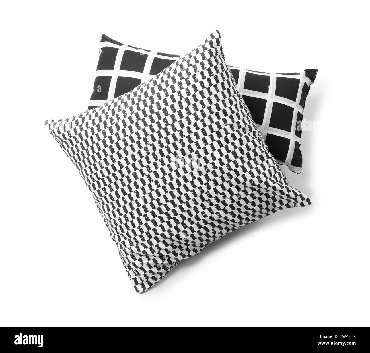 Soft plaid pattern Black and White Stock Photos & Images - Alamy