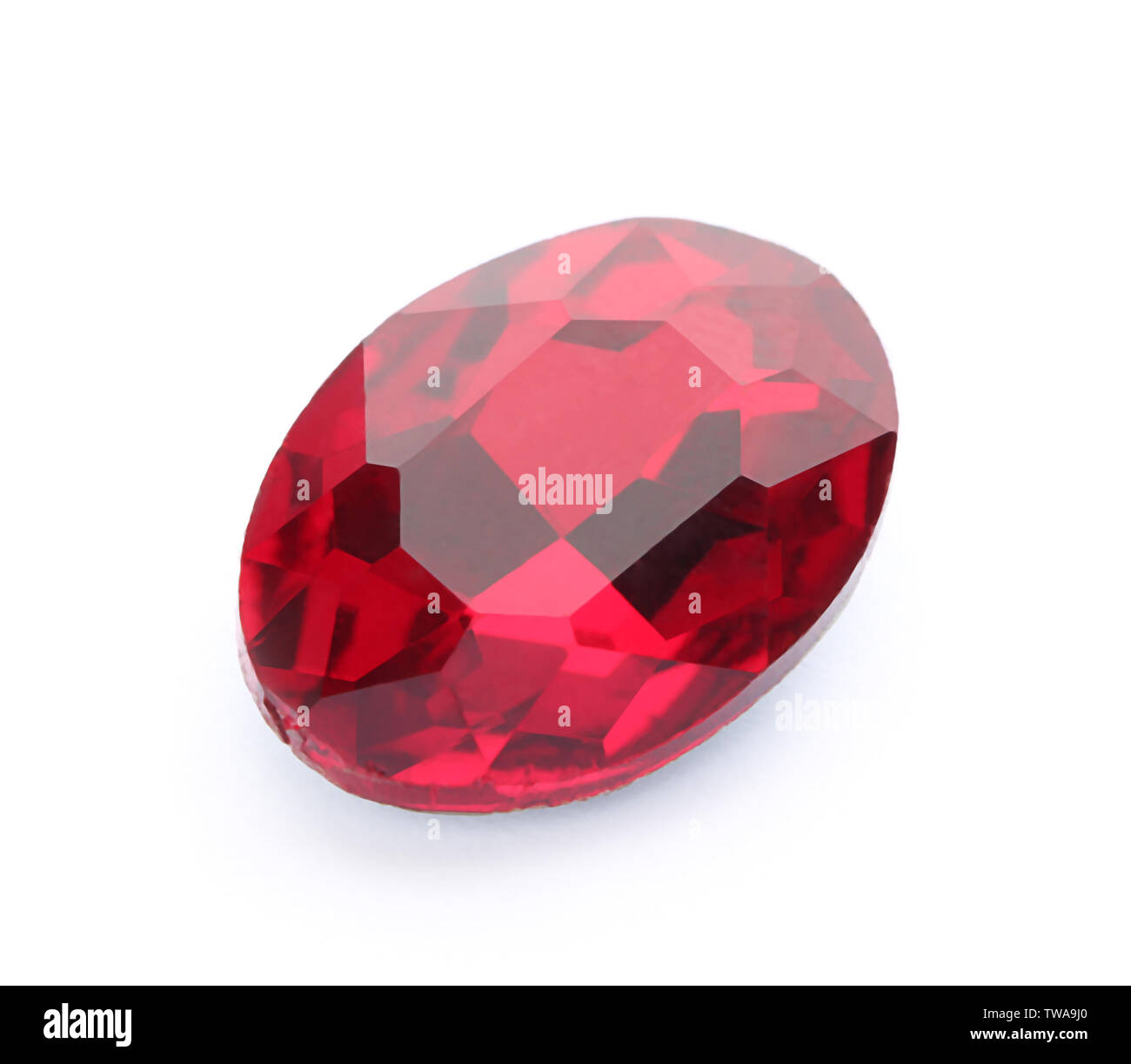 Precious stone for jewellery on white background Stock Photo - Alamy
