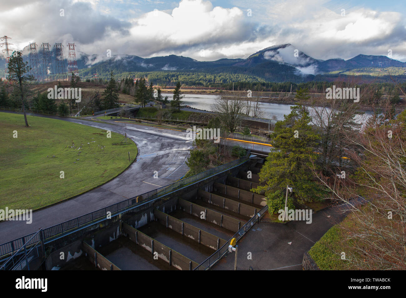 Columbia River Water System, Oregon, USA Stock Photo - Alamy