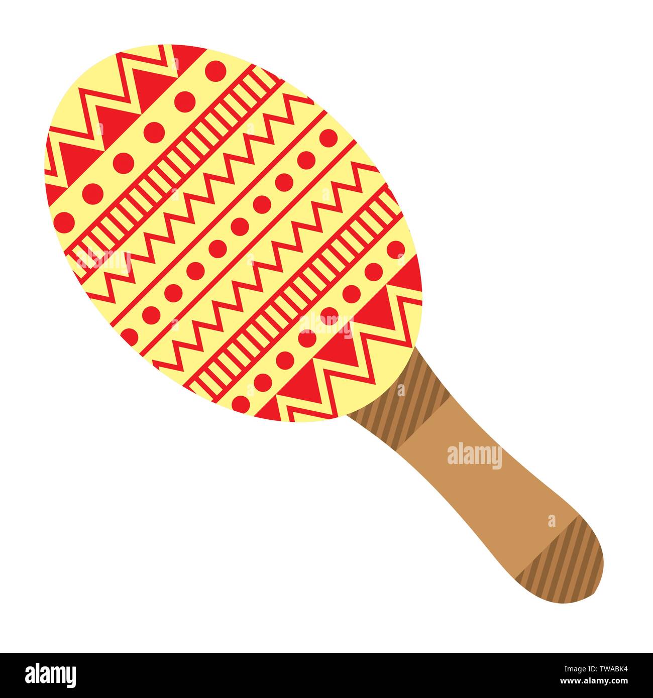 maracas tropical instrument isolated icon Stock Vector Image & Art - Alamy