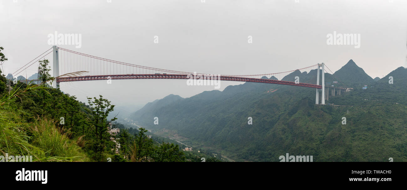 Guizhou Baling River Bridge Stock Photo - Alamy