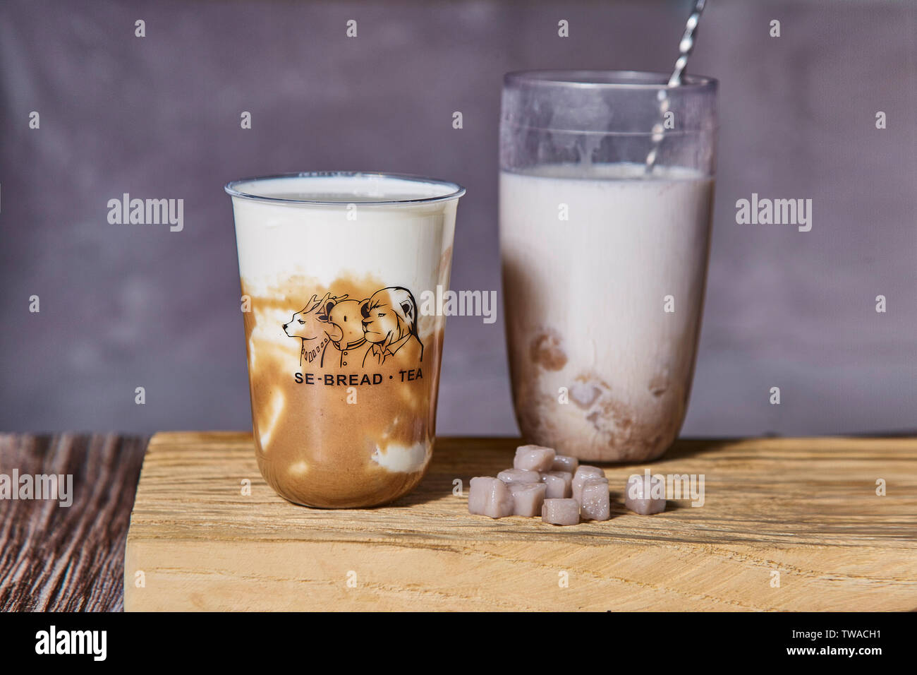 Silk stockings milk tea hi-res stock photography and images - Alamy