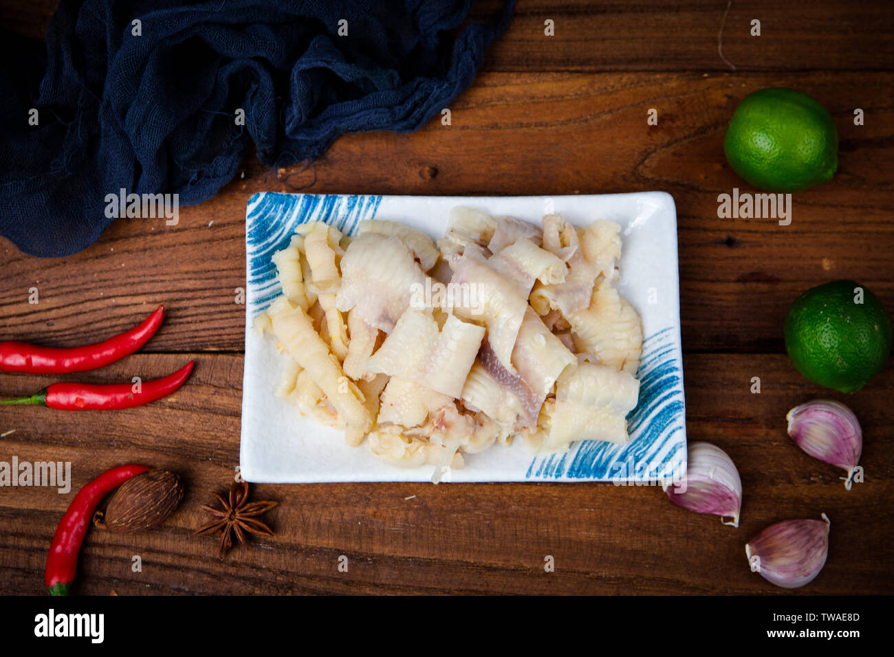 Boneless chicken claws hi-res stock photography and images - Alamy