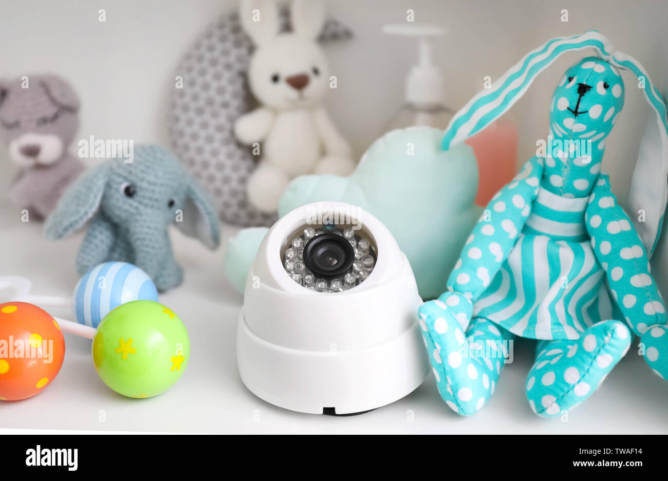 Baby monitor nobody hi-res stock photography and images - Alamy