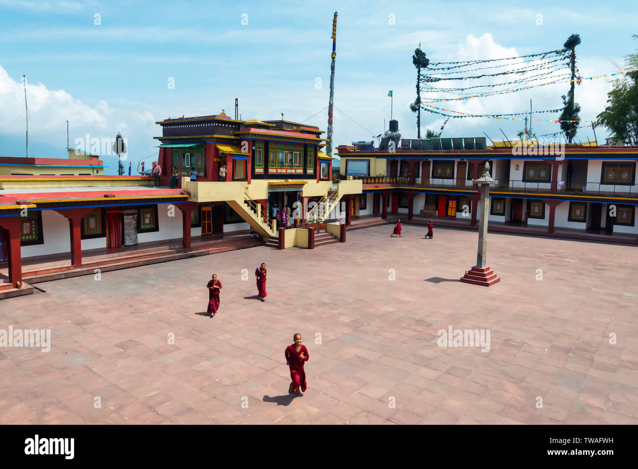 Running buddha hi-res stock photography and images - Alamy