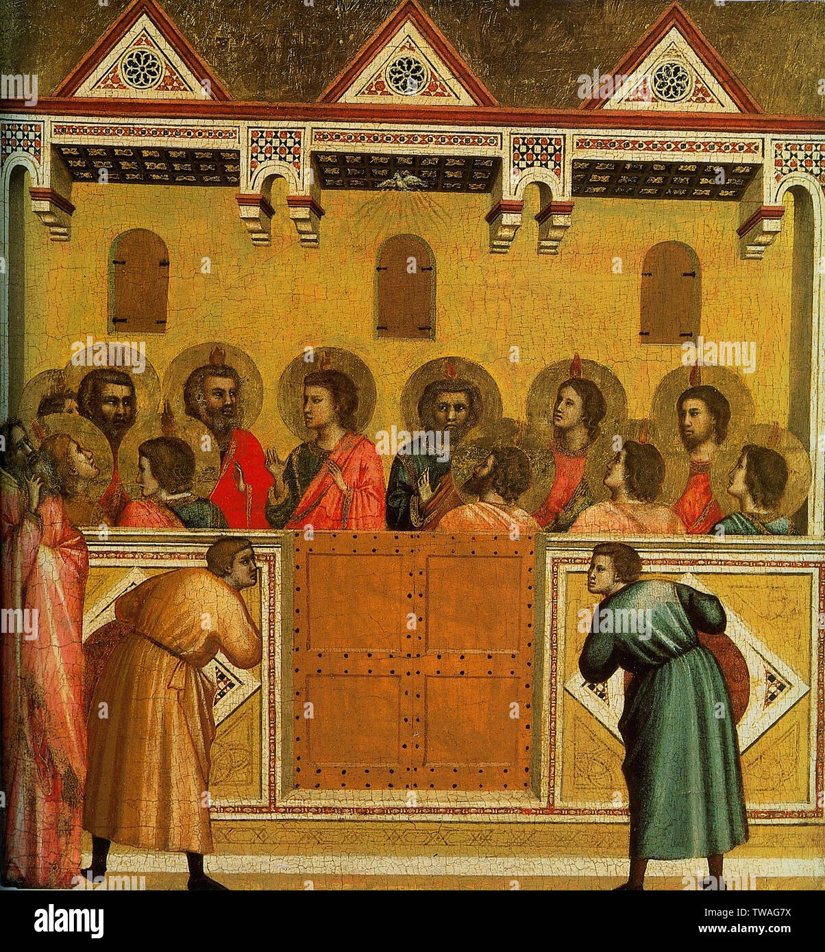 Giotto di bondone pentecost hi-res stock photography and images - Alamy