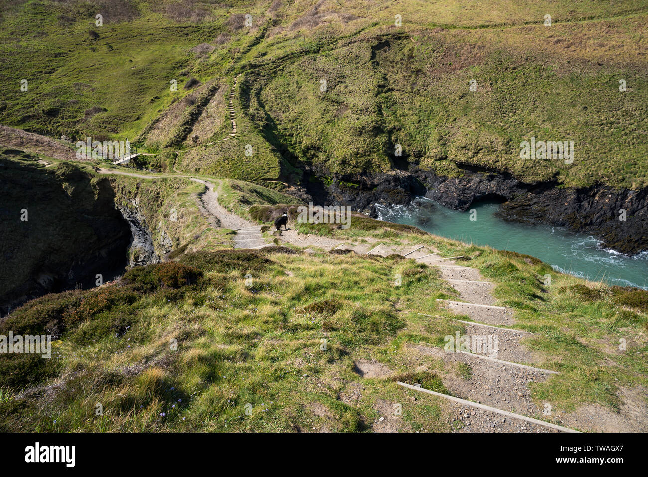 Witches cauldron pembrokeshire hi-res stock photography and images - Alamy