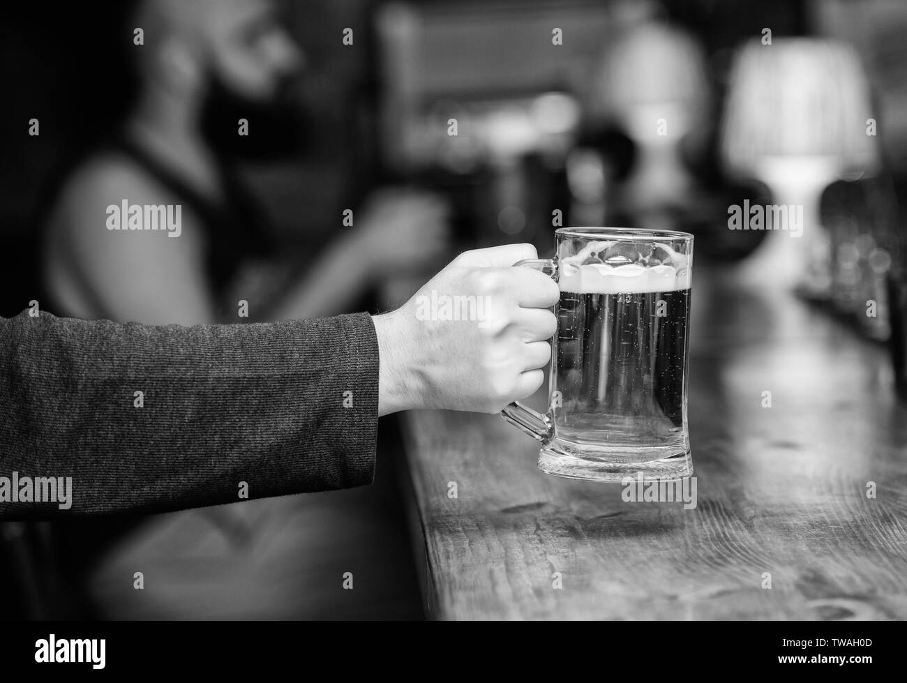 Beer Mug Hand High Resolution Stock Photography and Images - Alamy