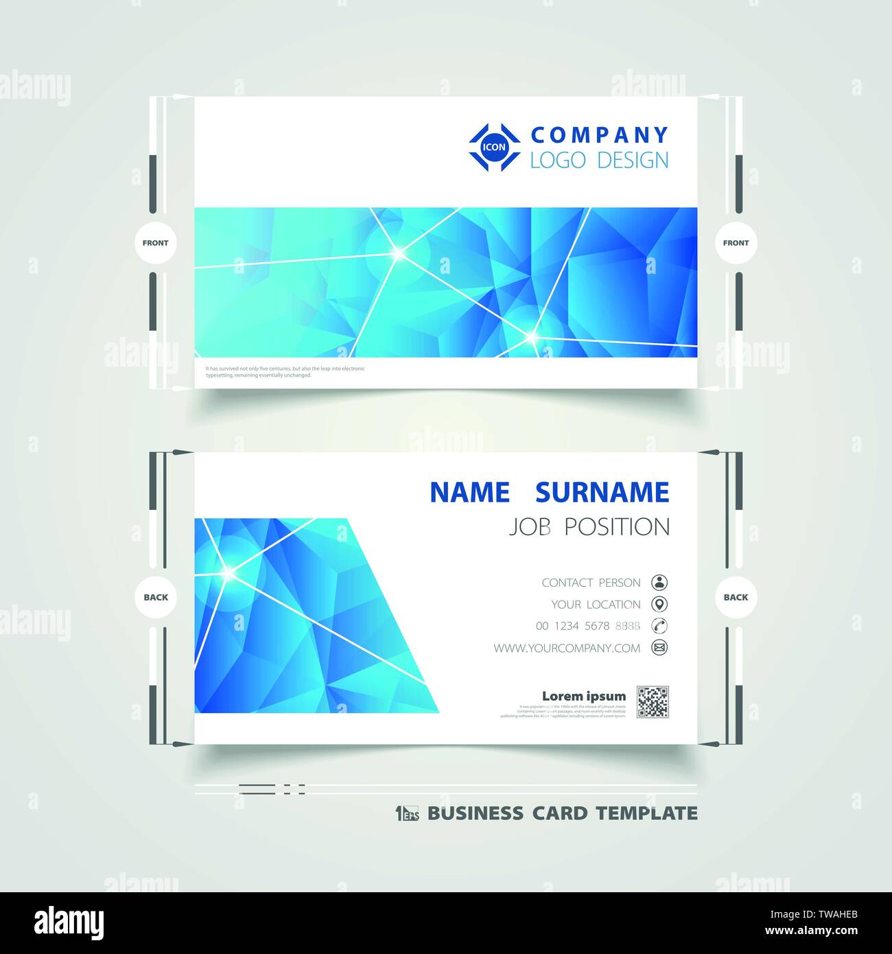 Business Card Presentation Template