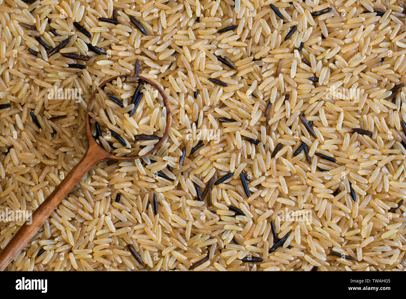 Brown and wild rice is considered to be high in fibre and a healthier ...