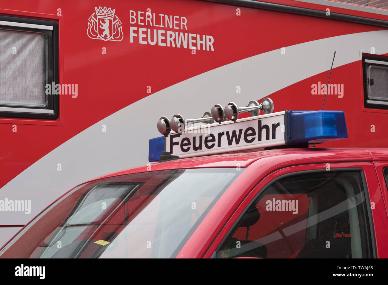 Fire department in Berlin Stock Photo - Alamy