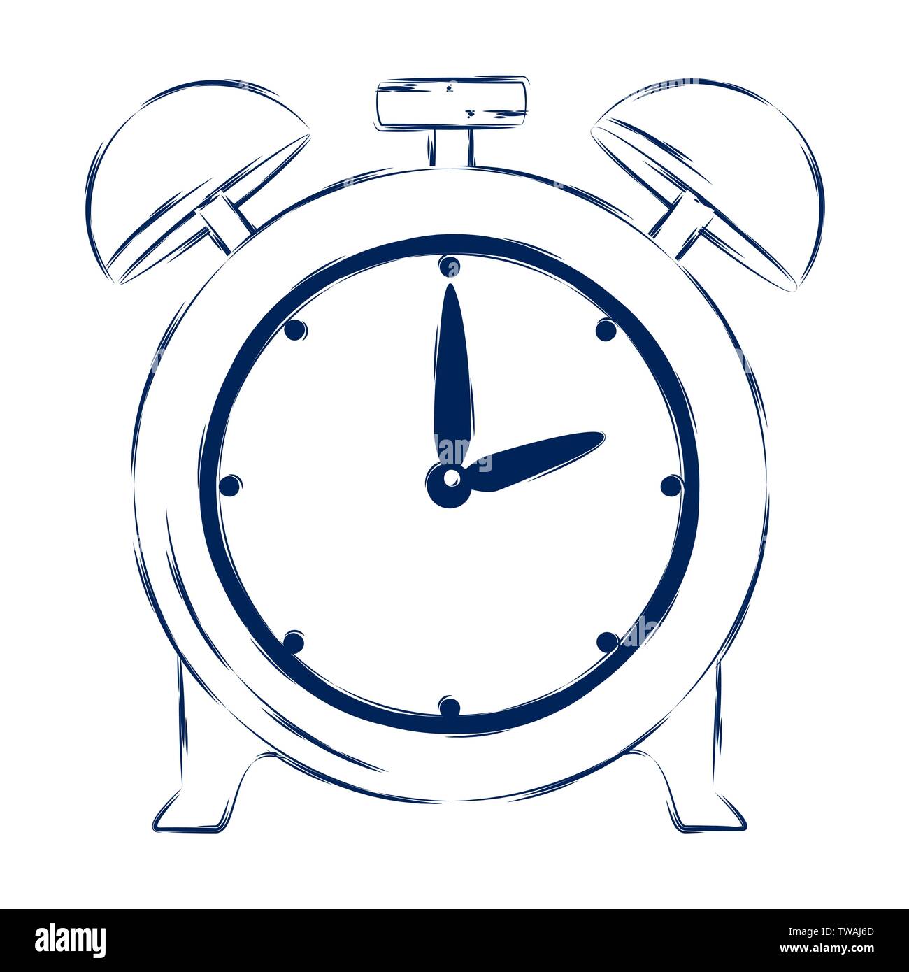 alarm clock time reminder icon Stock Vector Image & Art - Alamy