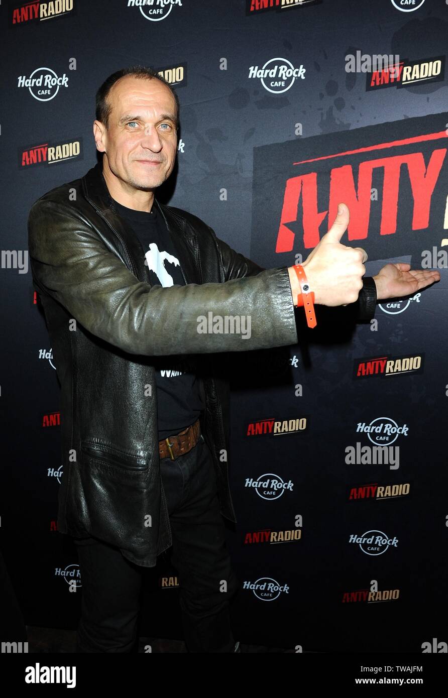 Pawel Kukiz -polish politician, singer and actor. The leader of Kukiz ...