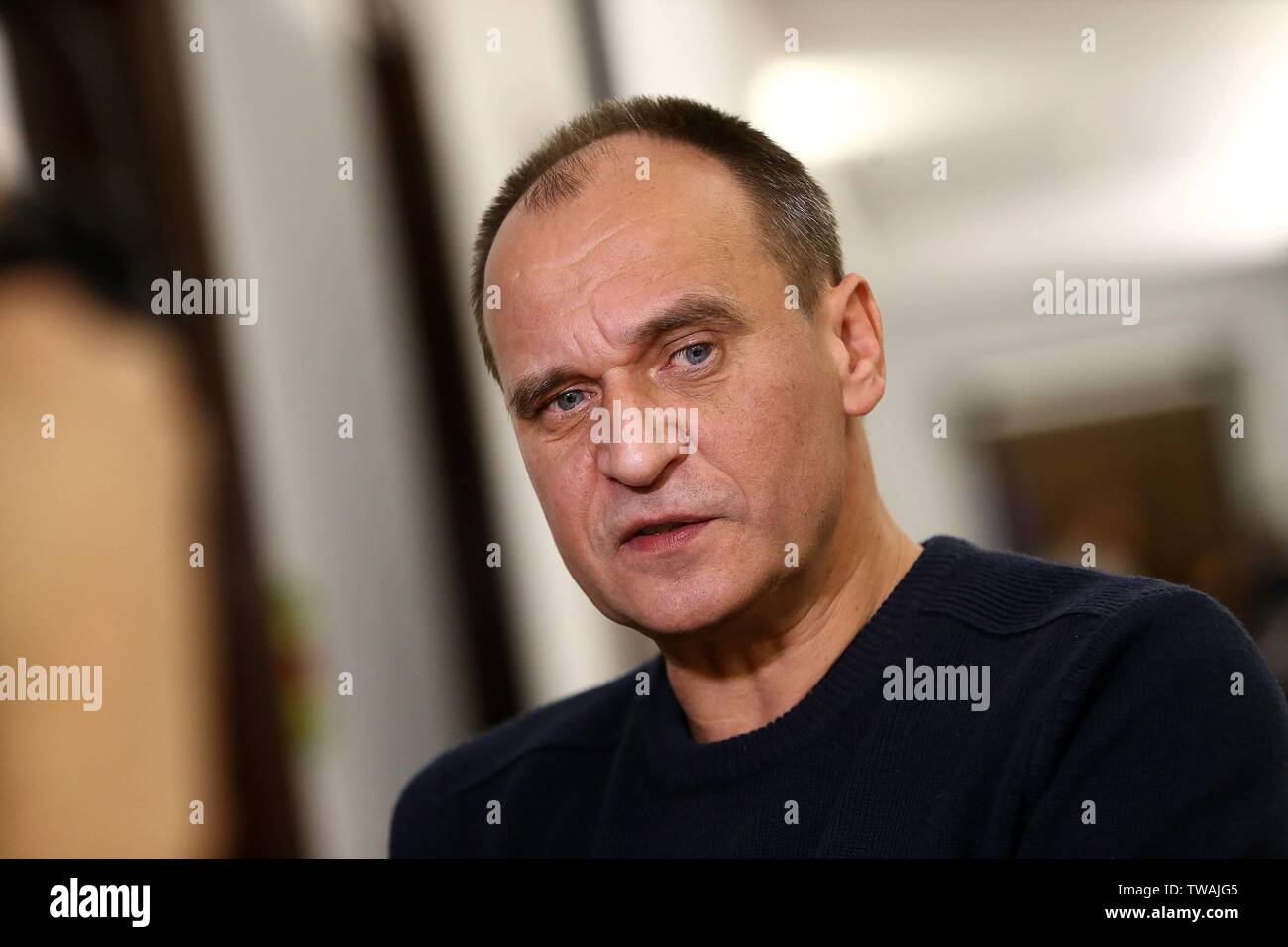 Pawel Kukiz -polish politician, singer and actor. The leader of Kukiz ...