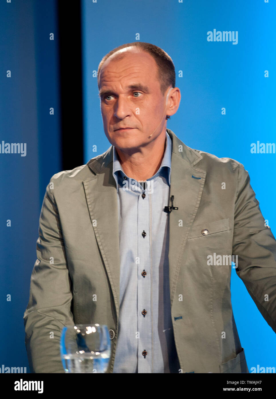 Pawel Kukiz -polish politician, singer and actor. The leader of Kukiz ...