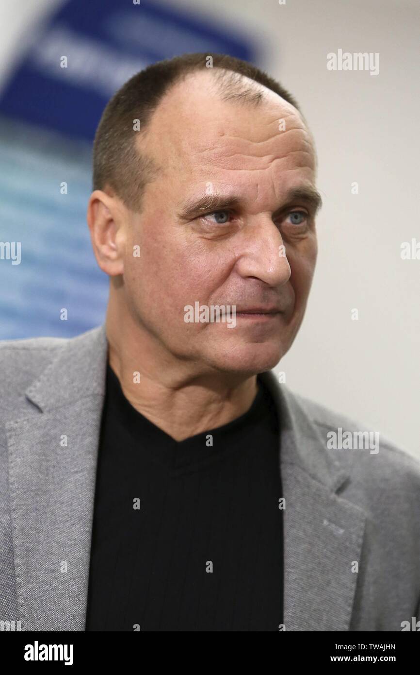 Pawel Kukiz -polish politician, singer and actor. The leader of Kukiz ...