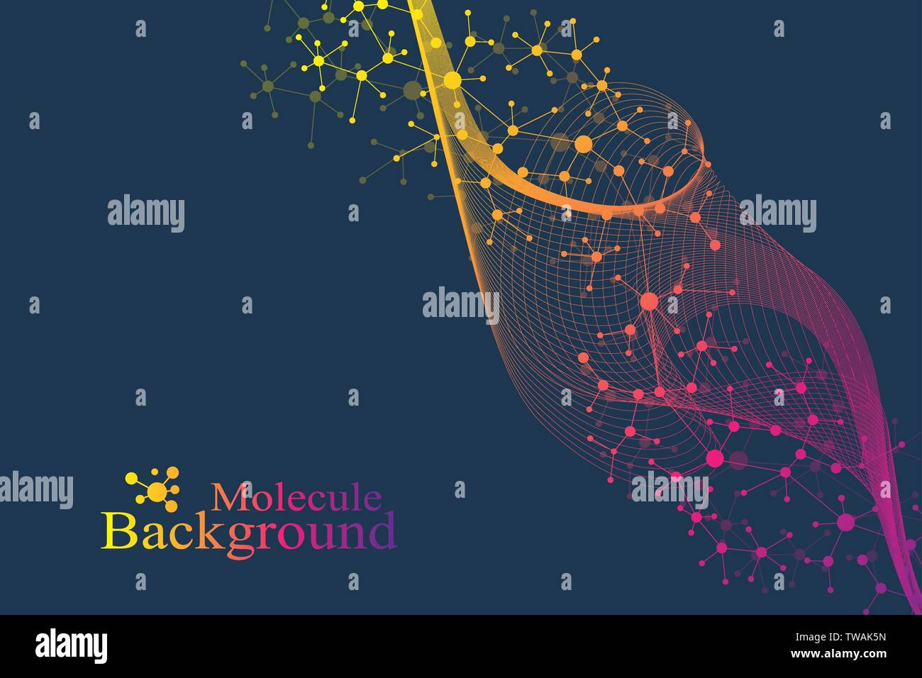 Scientific vector illustration genetic engineering and gene ...