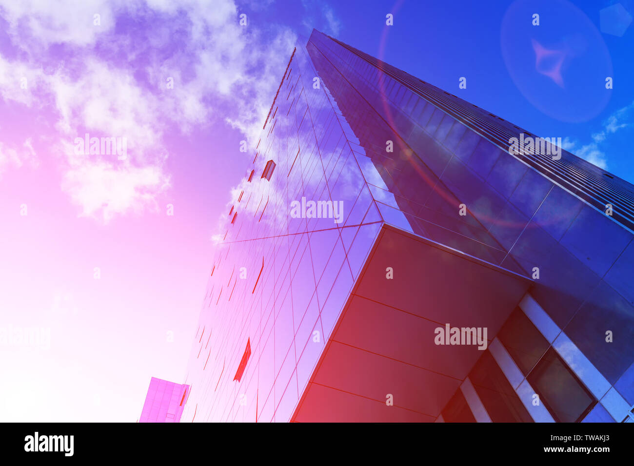 Modern commercial building Stock Photo - Alamy
