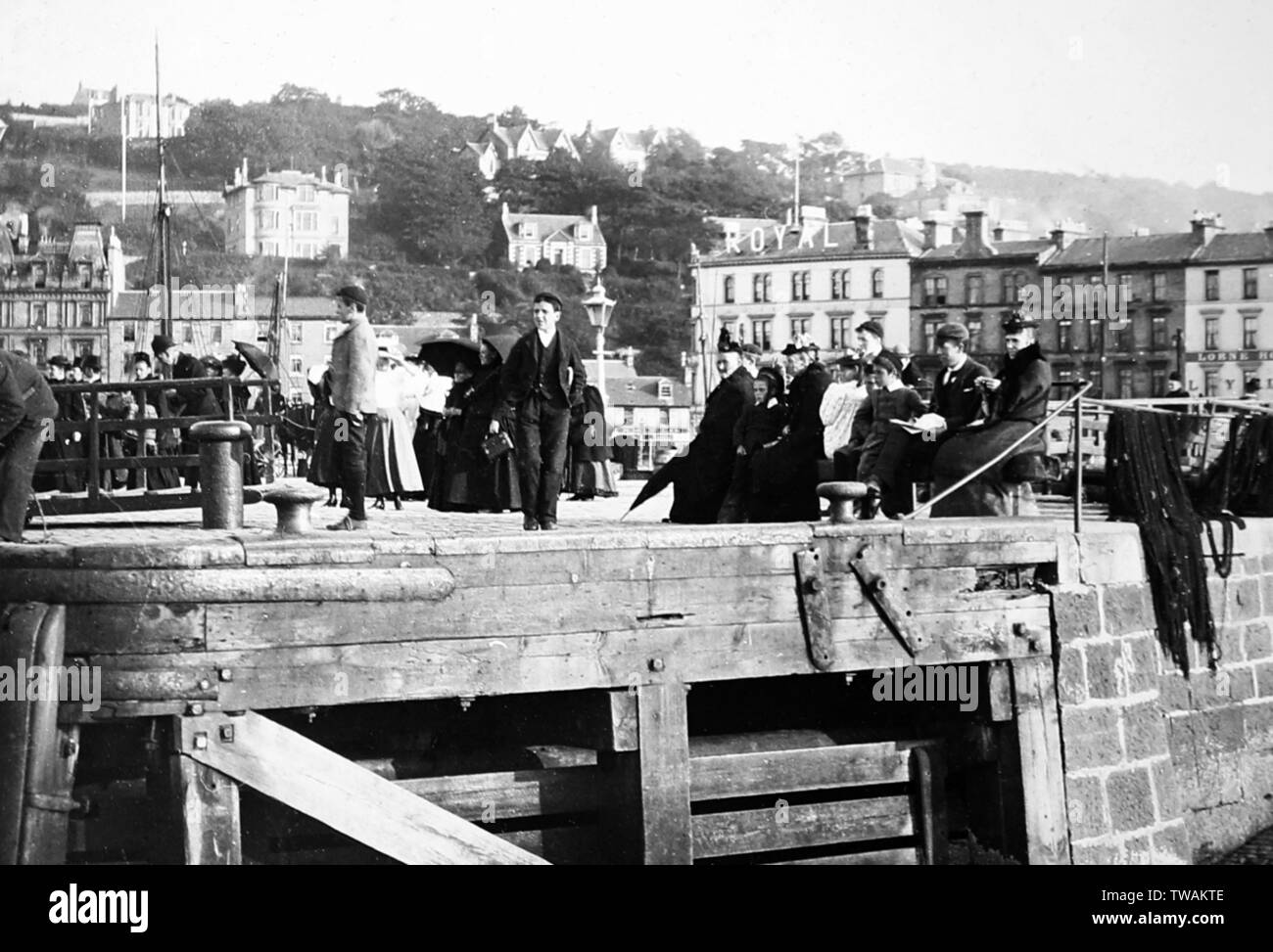 Rothesay Pier, Isle of Bute, Scotland Stock Photo - Alamy