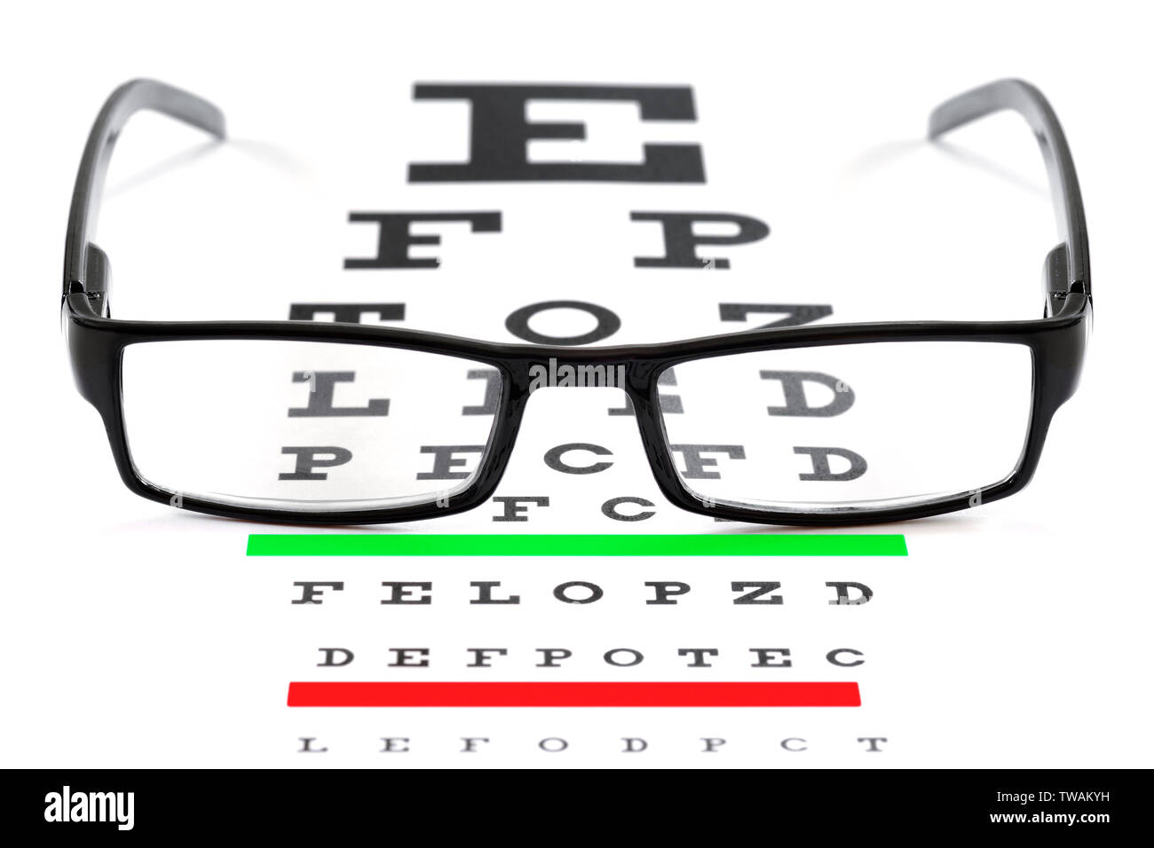 Horizontal spectacles glasses Cut Out Stock Images & Pictures - Alamy