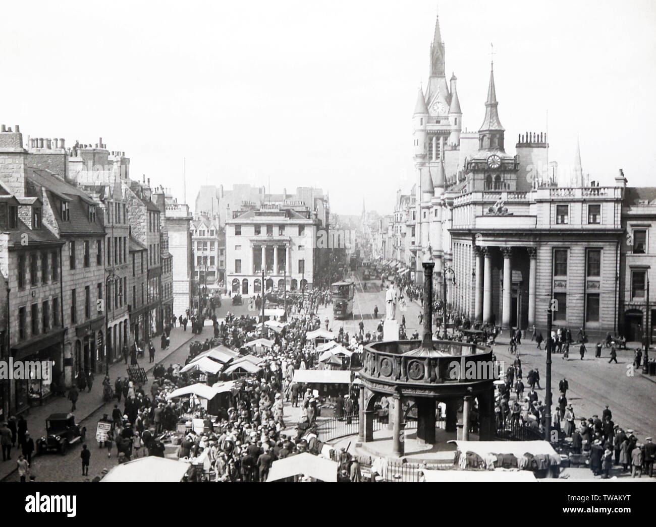 Union Street, Aberdeen, Scotland Stock Photo - Alamy