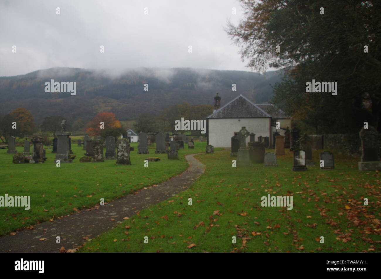St Modan’s Church. Clachan of Glendaruel. The Loch Lomond and Cowal Way ...