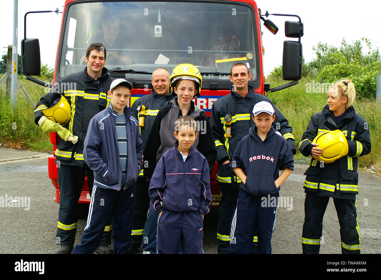 Fire safety kids hi-res stock photography and images - Alamy