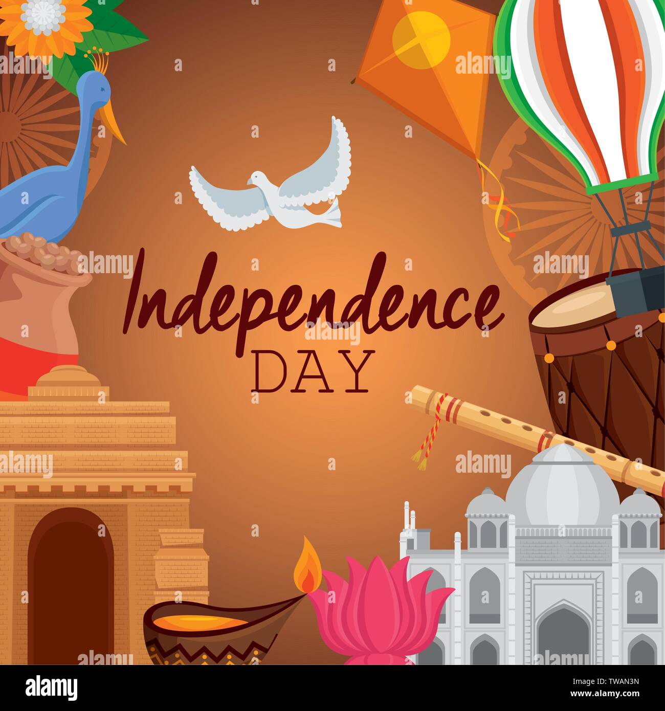 Poster Of Independence Day Celebration Holiday Stock Vector Image Art poster-of-independence-day-celebration-holiday-stock-vector-image-art